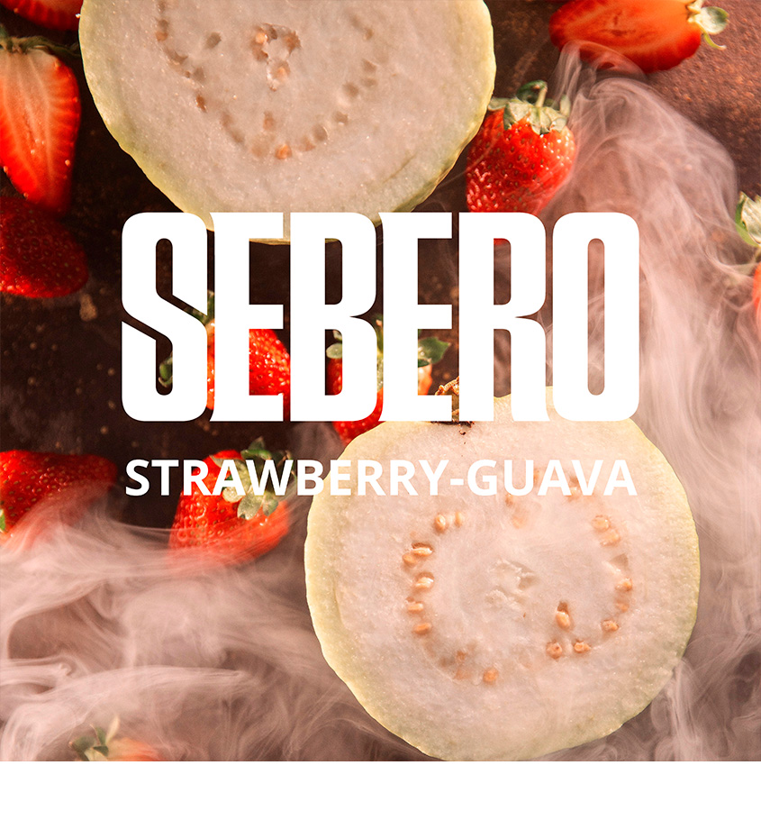 Sebero 60g - Guava-Strawberry - Goosto