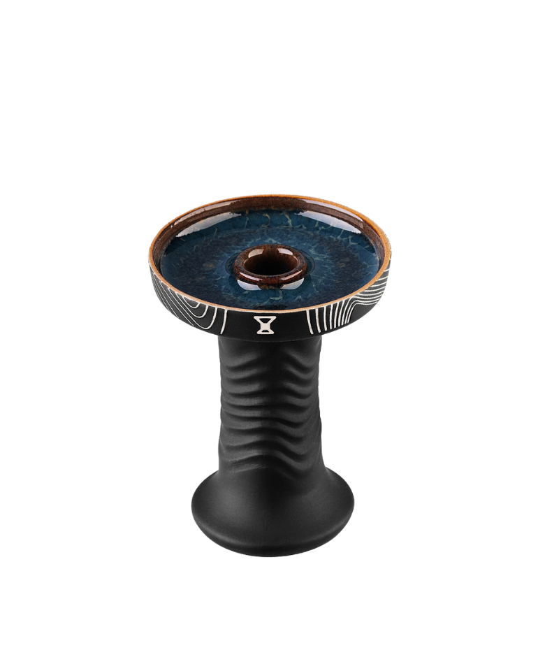 Alpha Hookah - Bowl - Phunnel - Wave Atlantic - Black - Goosto