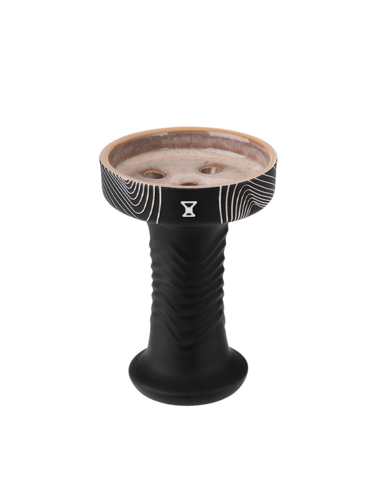 Alpha Hookah - Bowl - Wave Killer - Arctic Black - Goosto