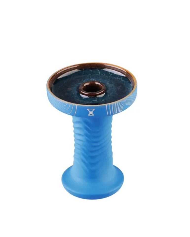 Alpha Hookah - Bowl - Wave Phunnel - Atlantic Blue - Goosto